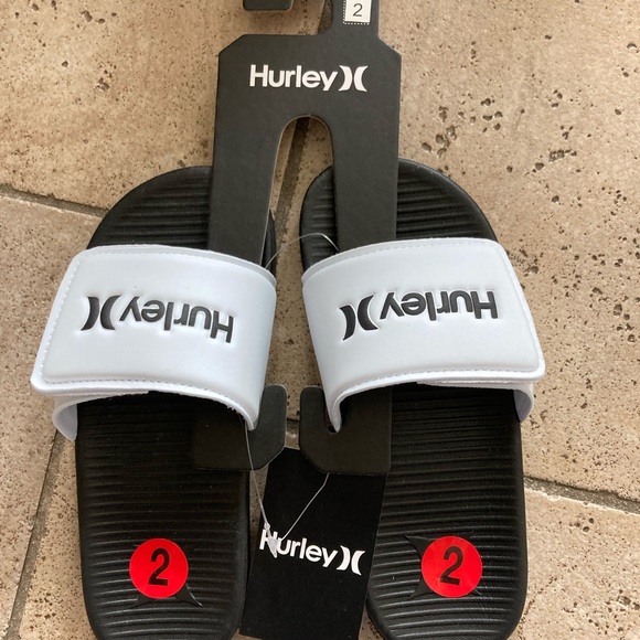 Hurley | Shoes | Nwt Hurley Boys Slide | Poshmark